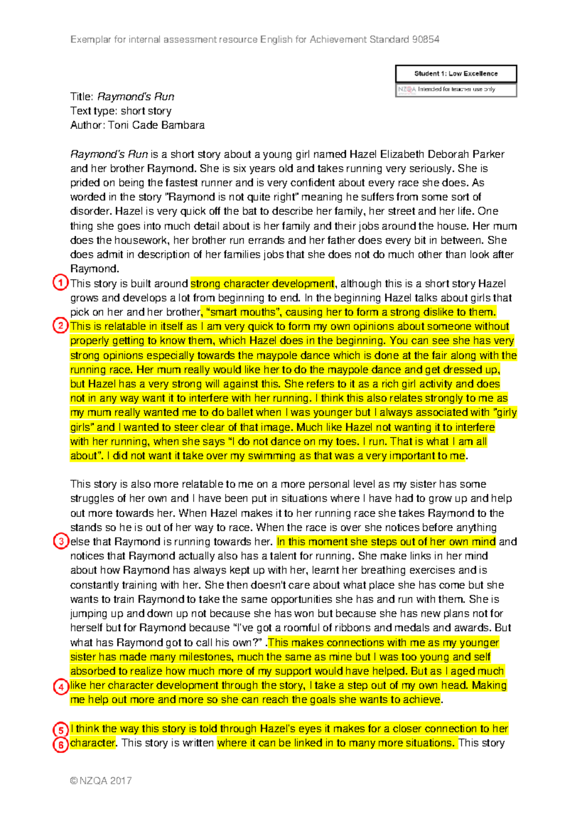 90854 EXP Student 1 001 - This is an important assessment - ENG2601 ...