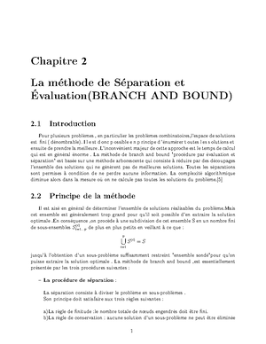 BIG M - Cours informatique de département mathématiques informatique - Outils de Programmation ...