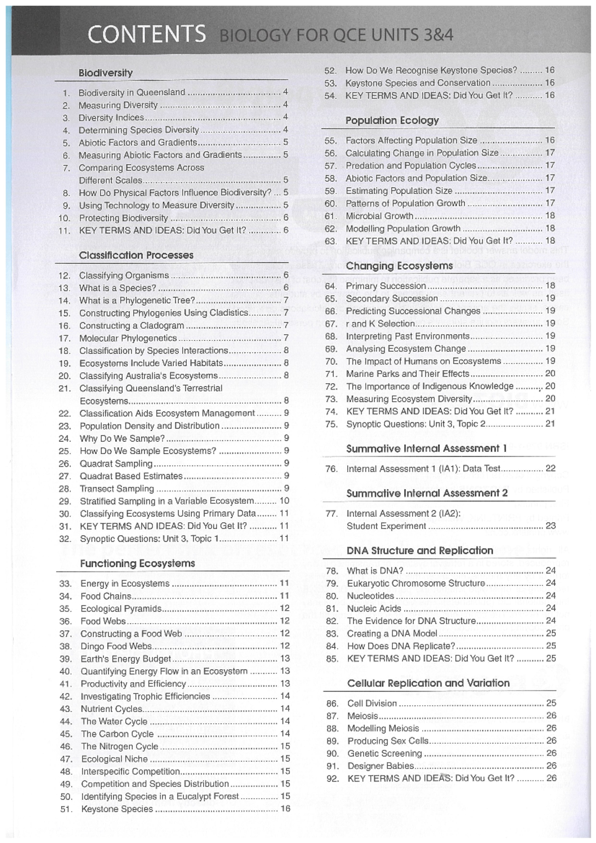 Biozone Unit4 answers - Studocu
