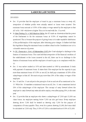 Labour Law 2 Pyp Question Paper Previous Year Labour And Industrial