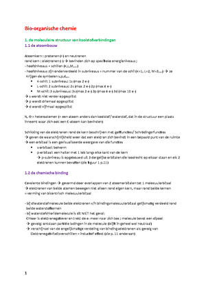 Organische Chemie - Binnen 1 familie reageren alle functionele groepen ...