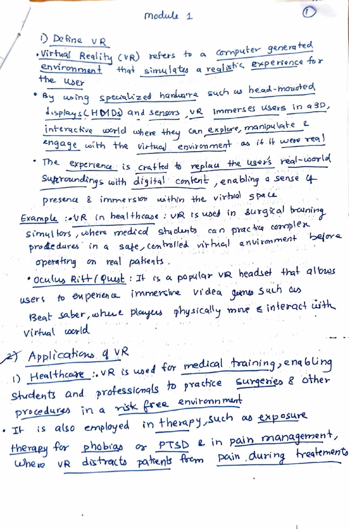 ARVR MOD 6 - Arvr notes - MODULE 6 (ARVR) Authoring in Augmented ...