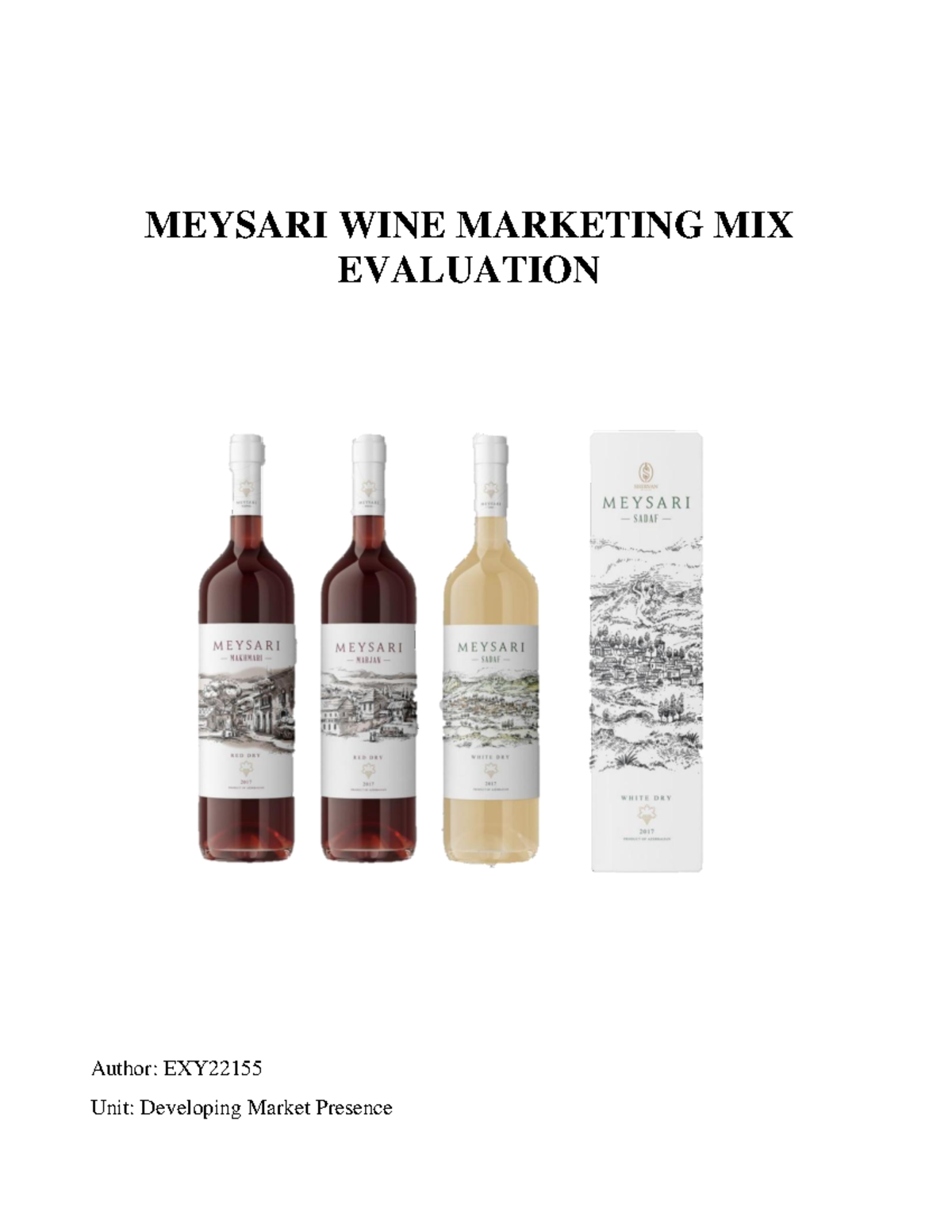 Meysari marketing mix - HOA00051I - York - Studocu