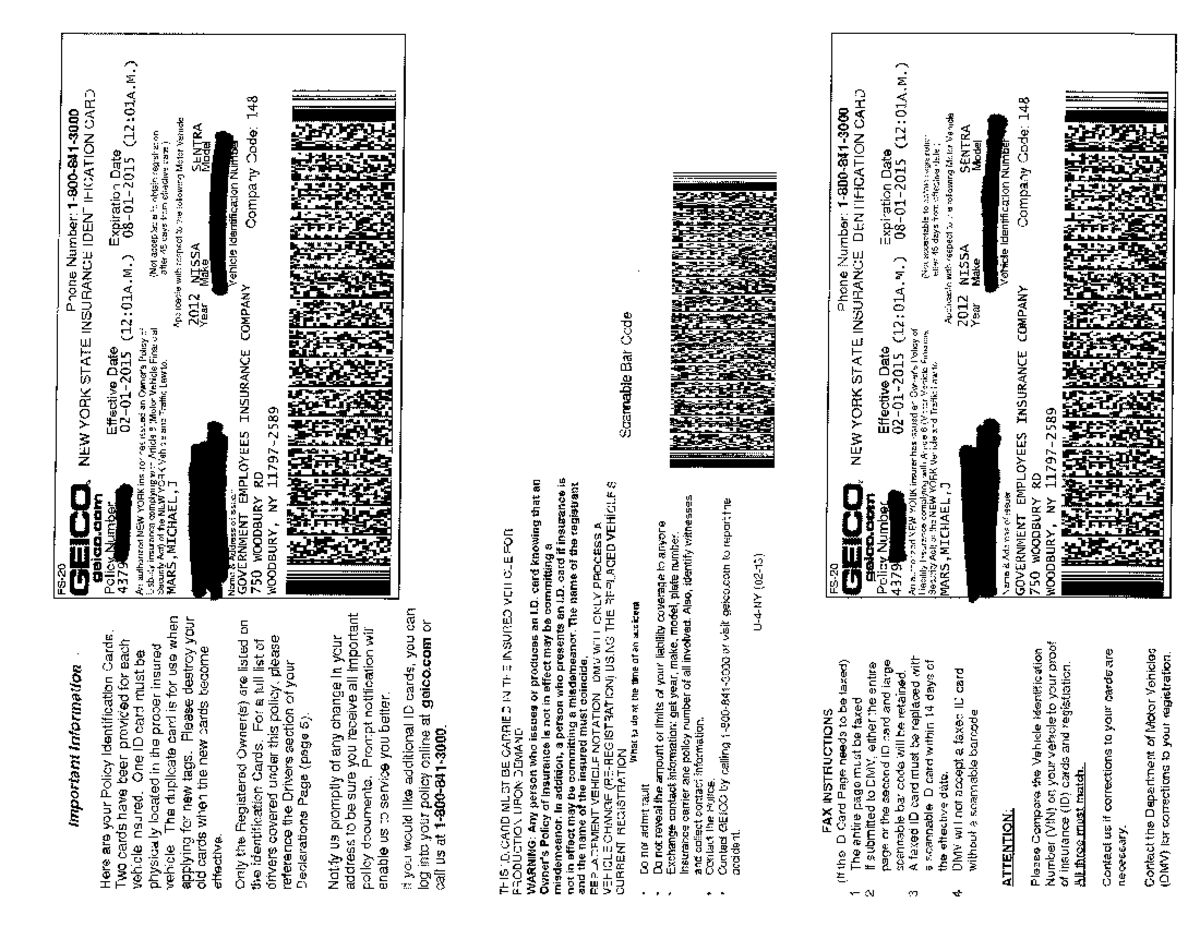 Sample Insurance Policy - Studocu