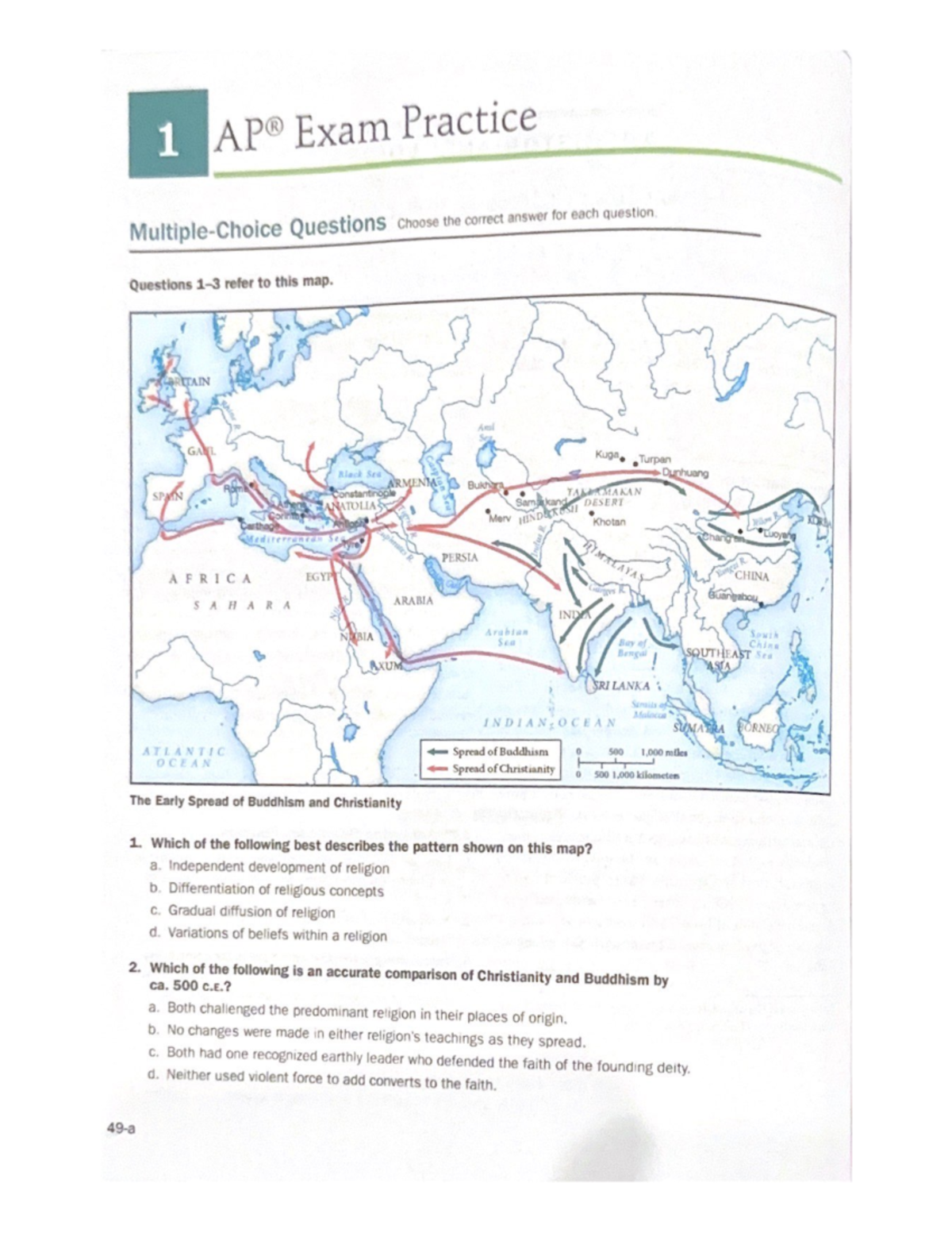 1 AP® Exam Practice - history - Studocu