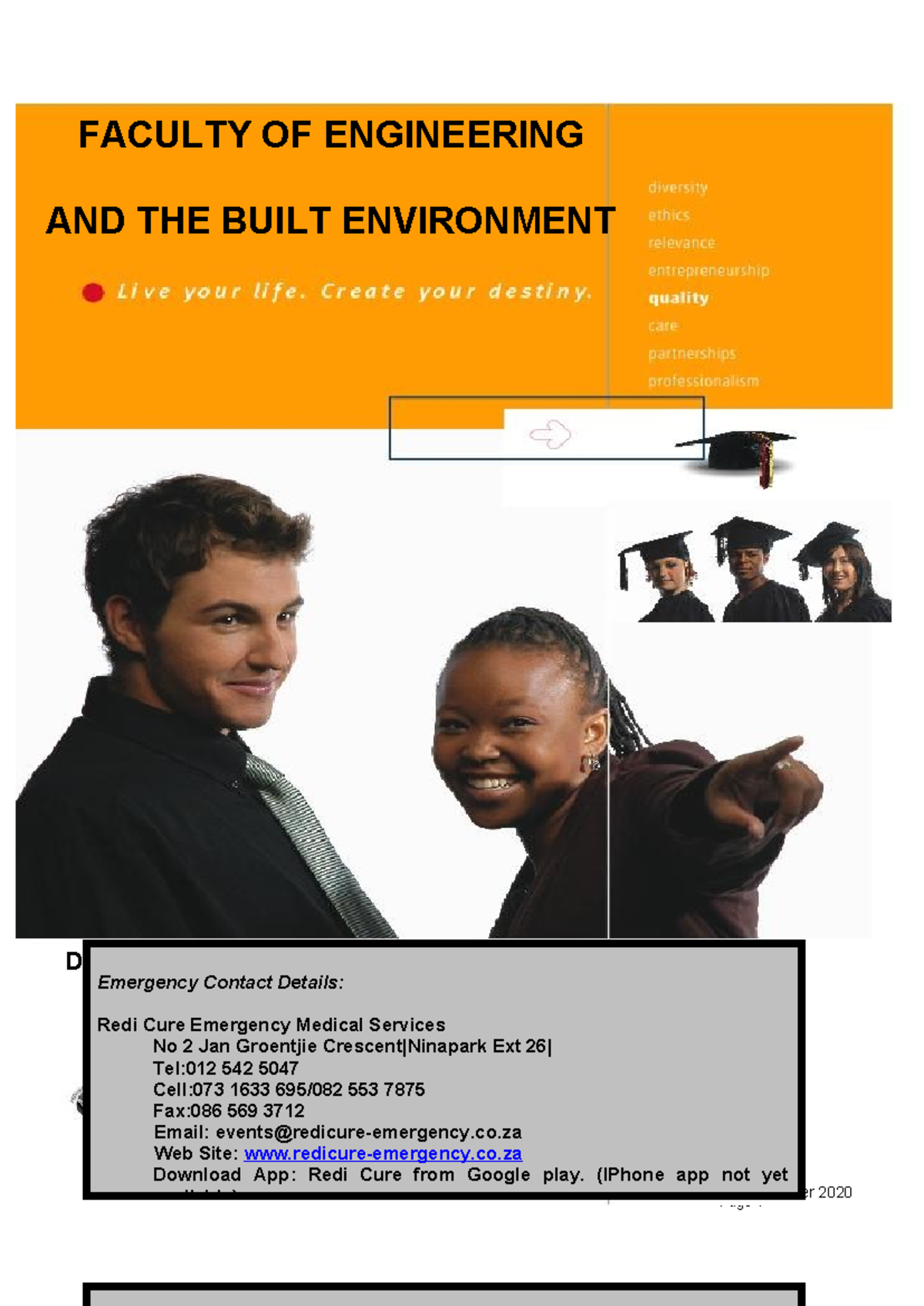 SYM307B 12021 Study Guide 102021 - DEPARTMENT OF INDUSTRIAL ENGINEERING ...