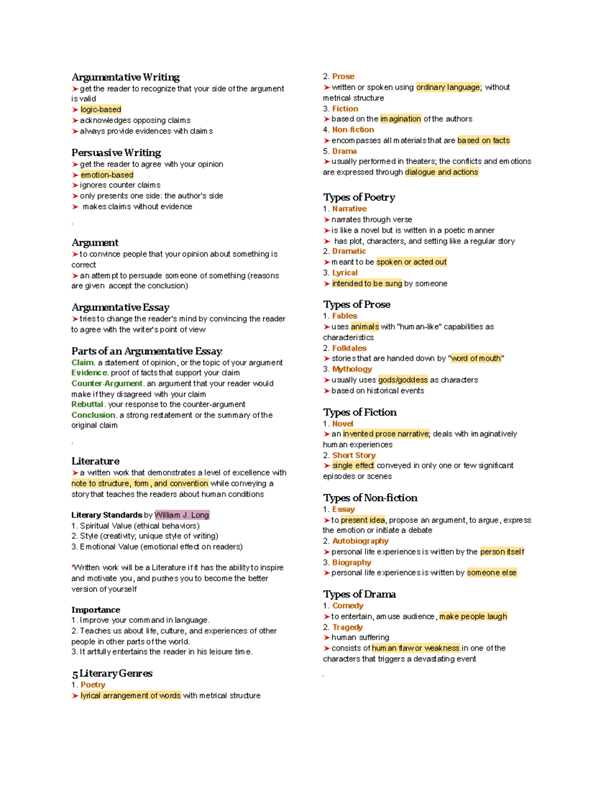 Grade 10 English for 3rd Quarter - Argumentative Writing get the reader ...