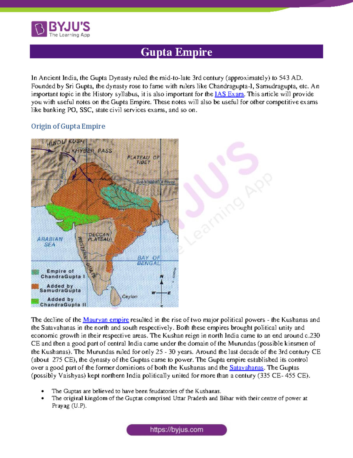 Gupta-Empire - Gupta Empire In Ancient India, the Gupta Dynasty ruled ...