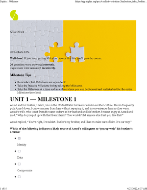 Sophia Visual Communication viscomm 1001-unit-1-practice-milestone - a ...