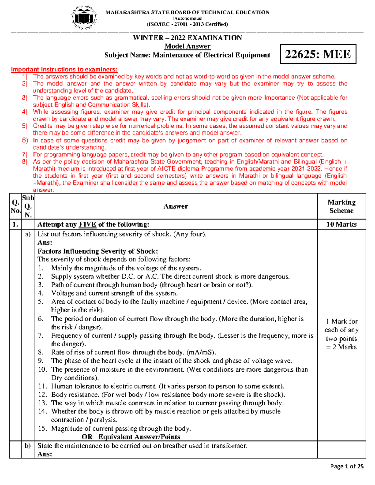 22625 w 22 - (Autonomous) (ISO/IEC - 27001 - 2013 Certified) WINTER ...