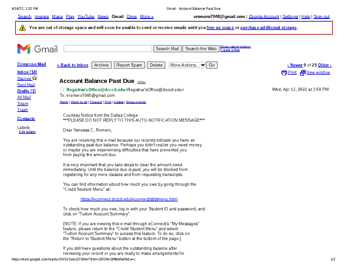 Gmail - Account Balance Past Due - google/mail/u/2/h/1h3uloz37t94n/?&th ...