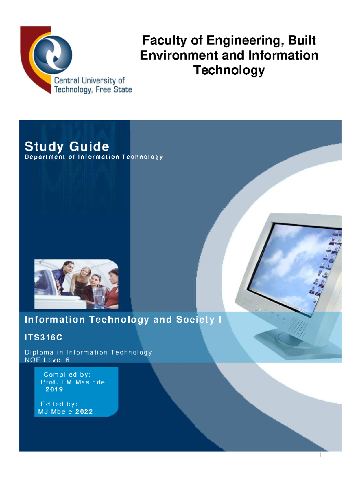 ITS316C Study Guide 2022 NEW - Faculty of Engineering, Built ...