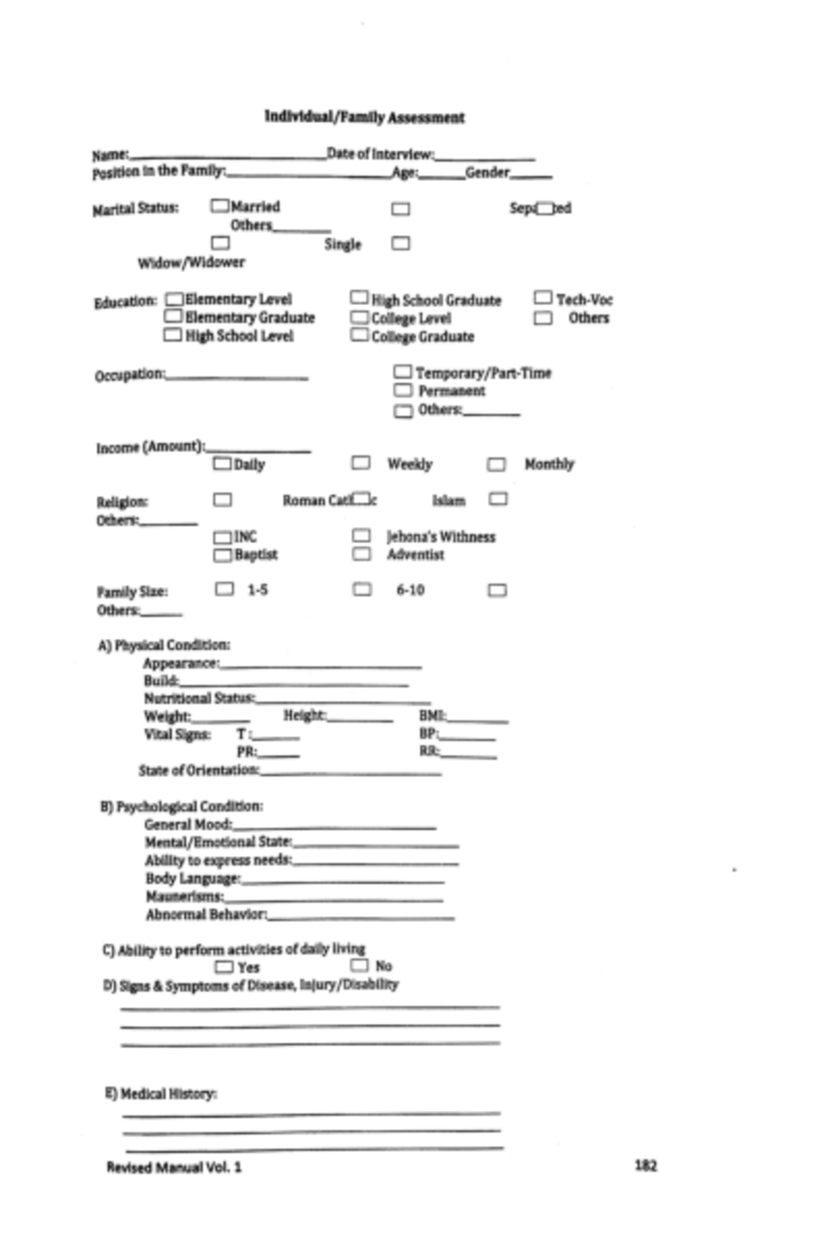 CHN Family-NCP - CHN - BSN - Studocu