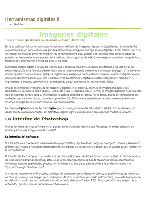 Herramientas digitales mod 1 y 2 - imagen digital es la que ha sido ...