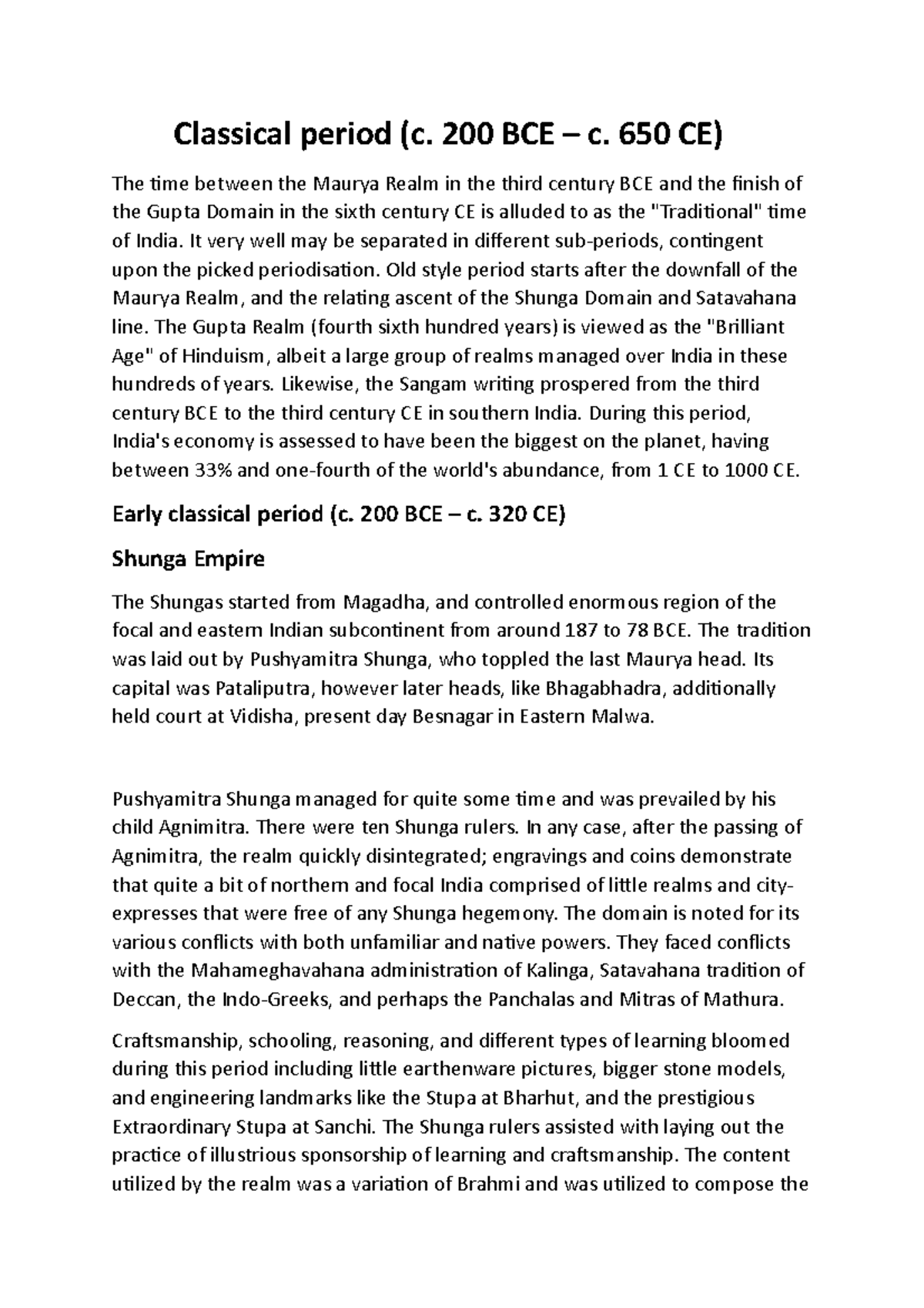 Classical period - Ifahh - Classical period (c. 200 BCE – c. 650 CE ...