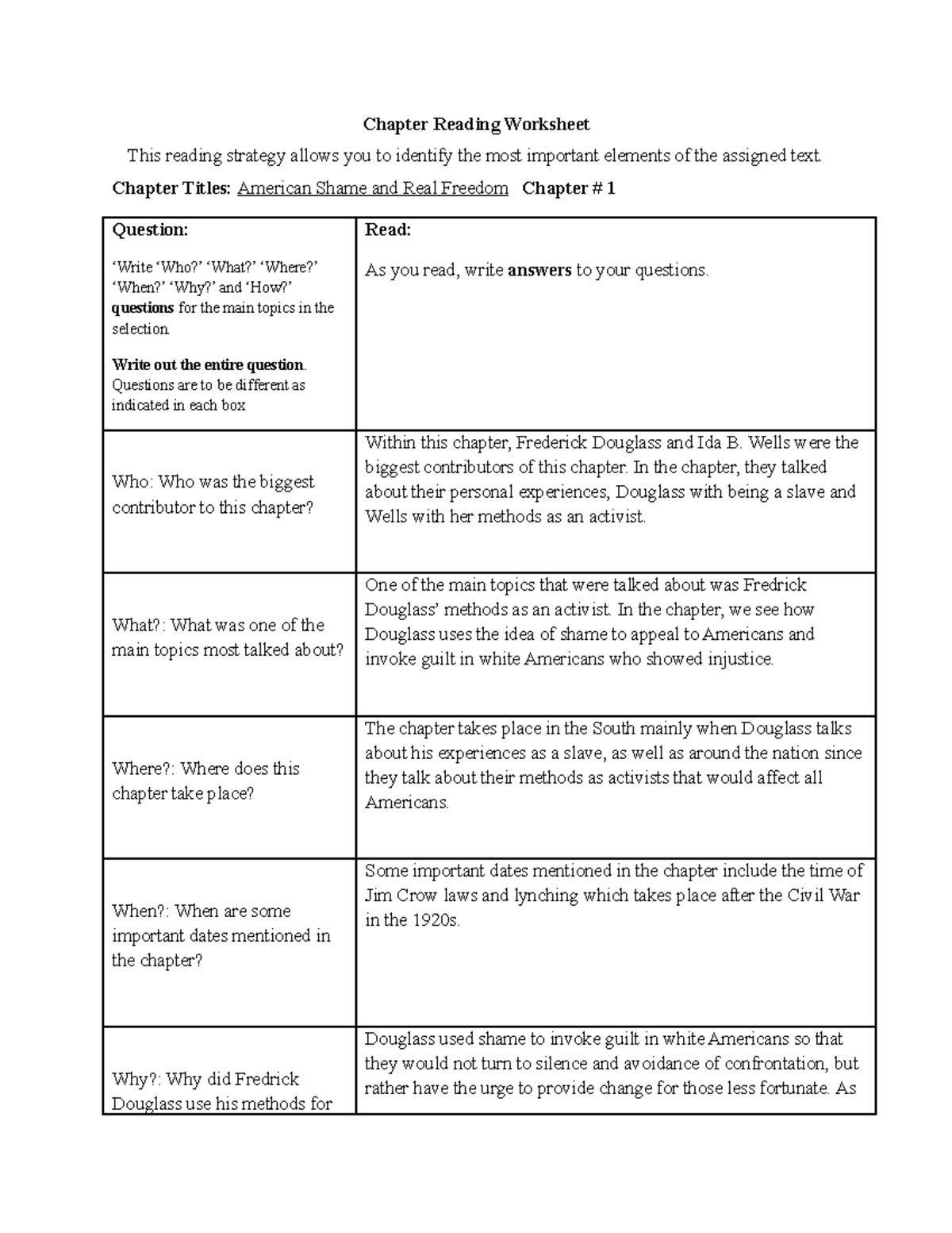 Ch. 1 Reading Worksheet - Megan Yu - Chapter Reading Worksheet This ...