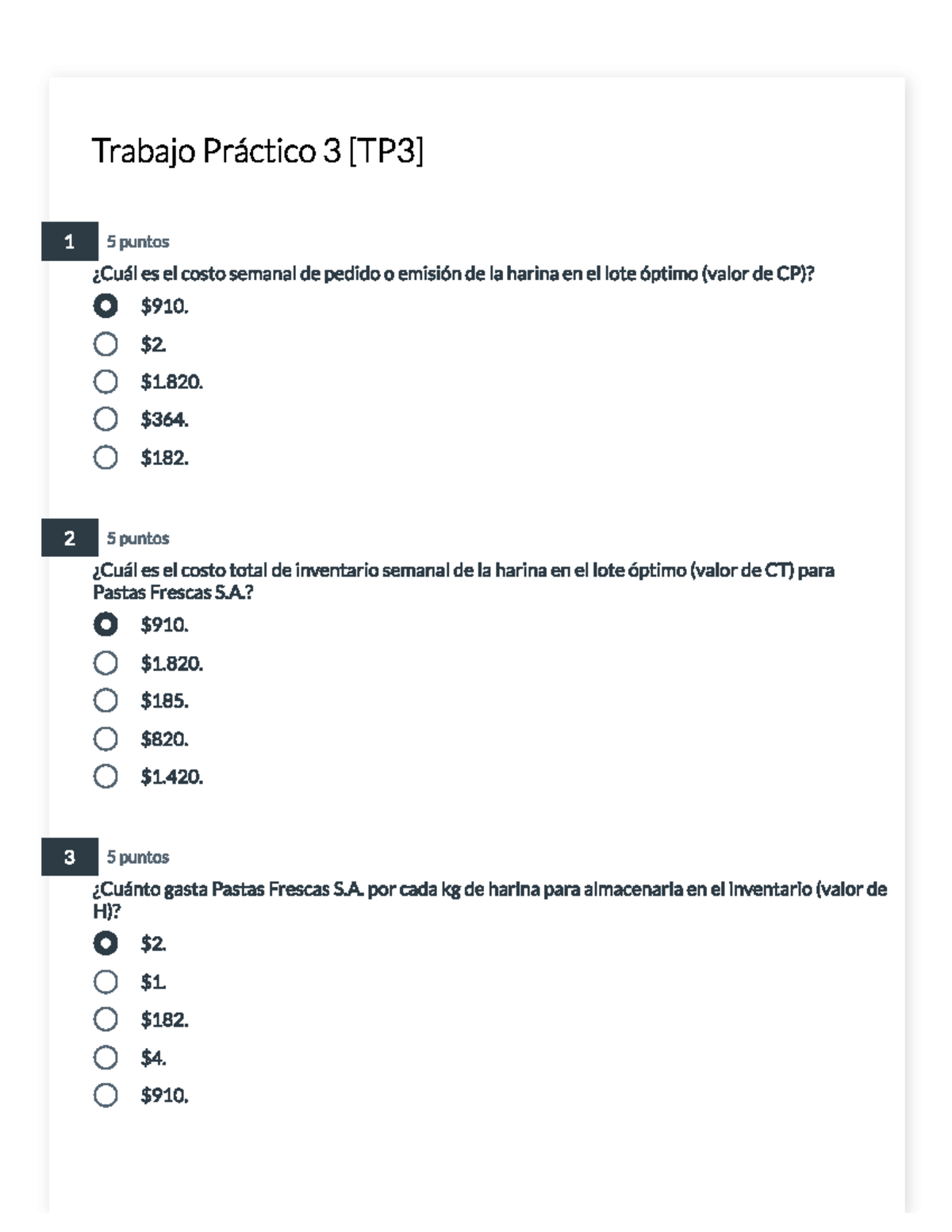 TP3 Logística - 92 - Tp3 - Studocu