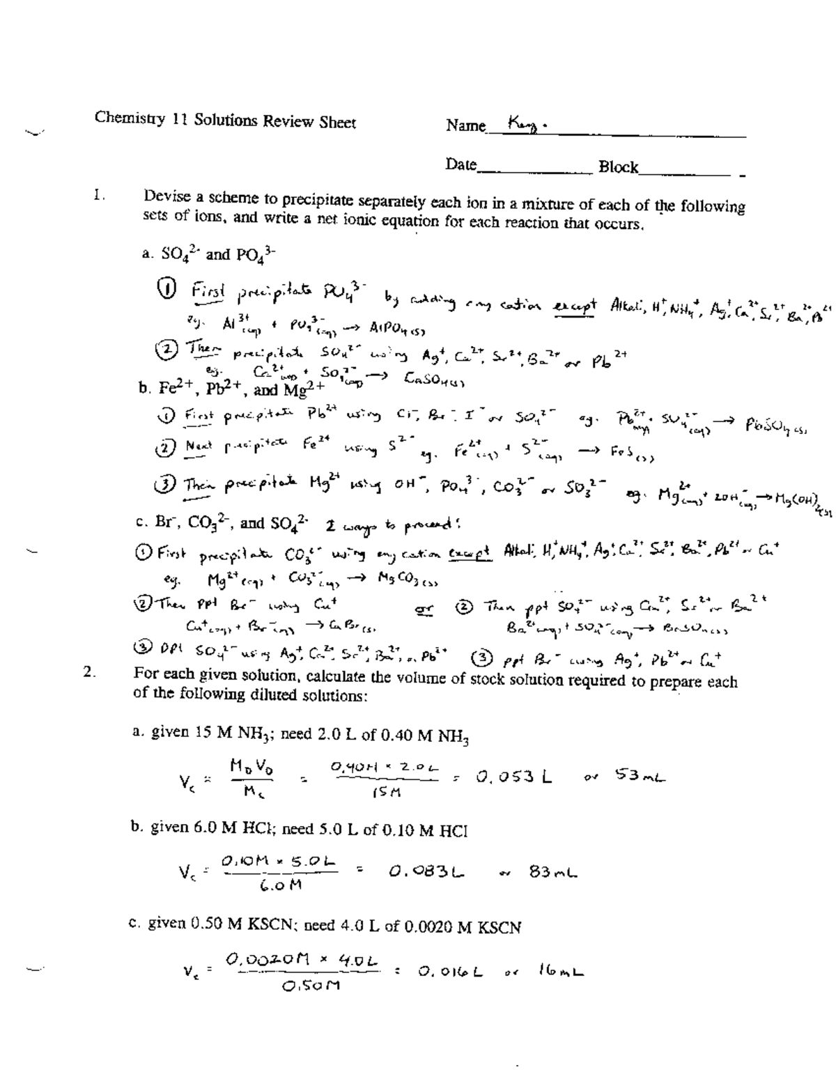 Solutions Review Sheet - a. and Zlovti . G) w r m, w: ..., ma c p01 (S ...