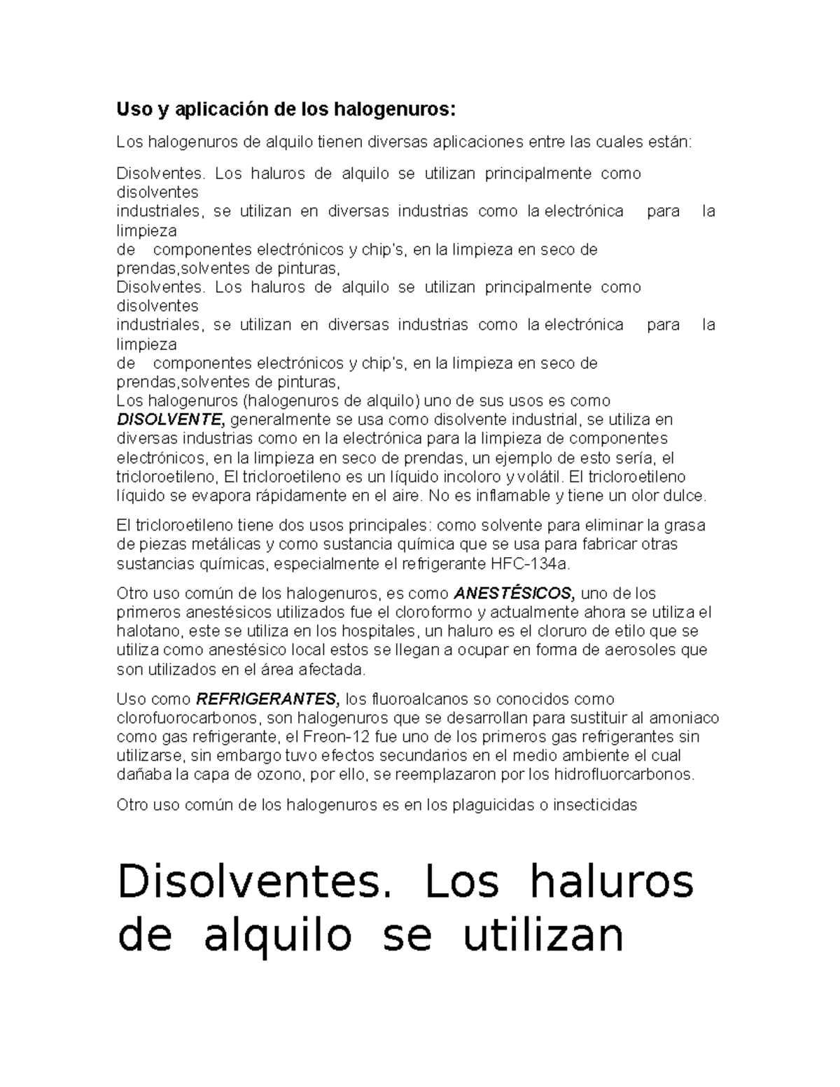 Halogenuros - buena - Uso y aplicación de los halogenuros: Los ...