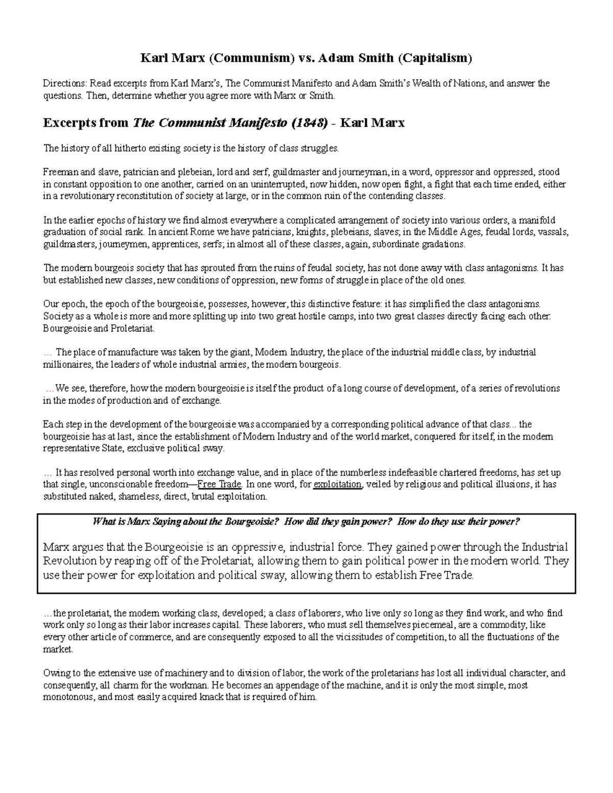 Emma Greenberg (Student) - 08 - Communist Manifesto Assignment - Karl ...