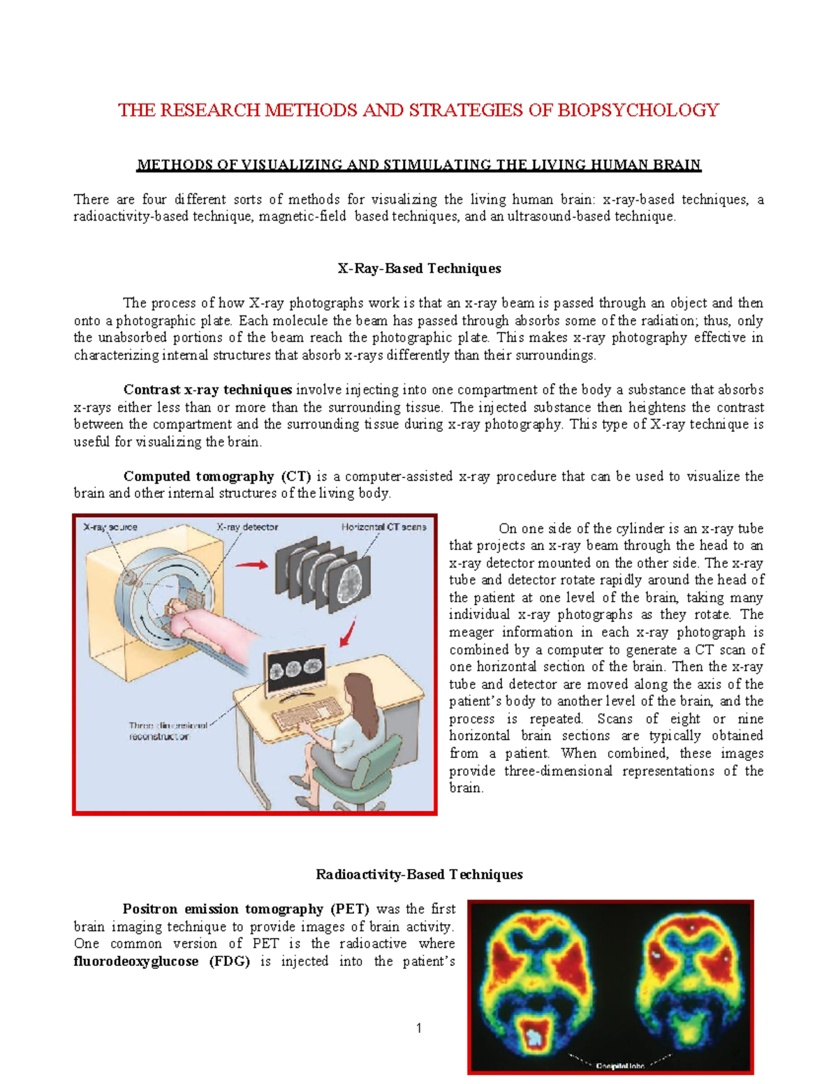 Chapter 5 - Biopsychology - THE RESEARCH METHODS AND STRATEGIES OF ...
