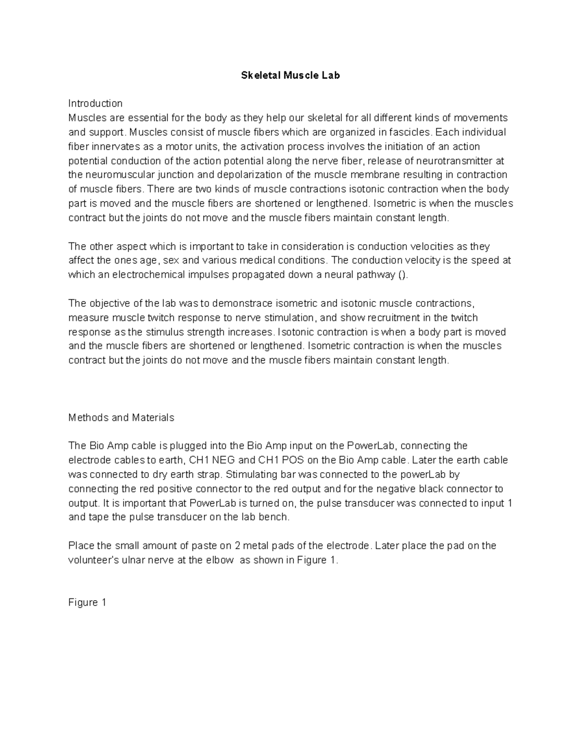 Skeletal Muscle Lab - Dr. Puetzer - Skeletal Muscle Lab Introduction ...