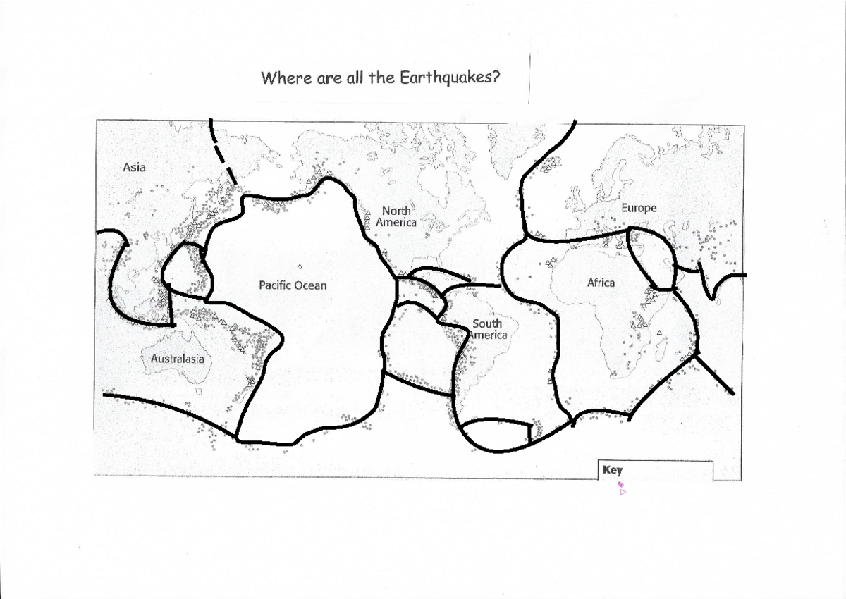 Distribution of earthquakes and volcanoes - Studocu