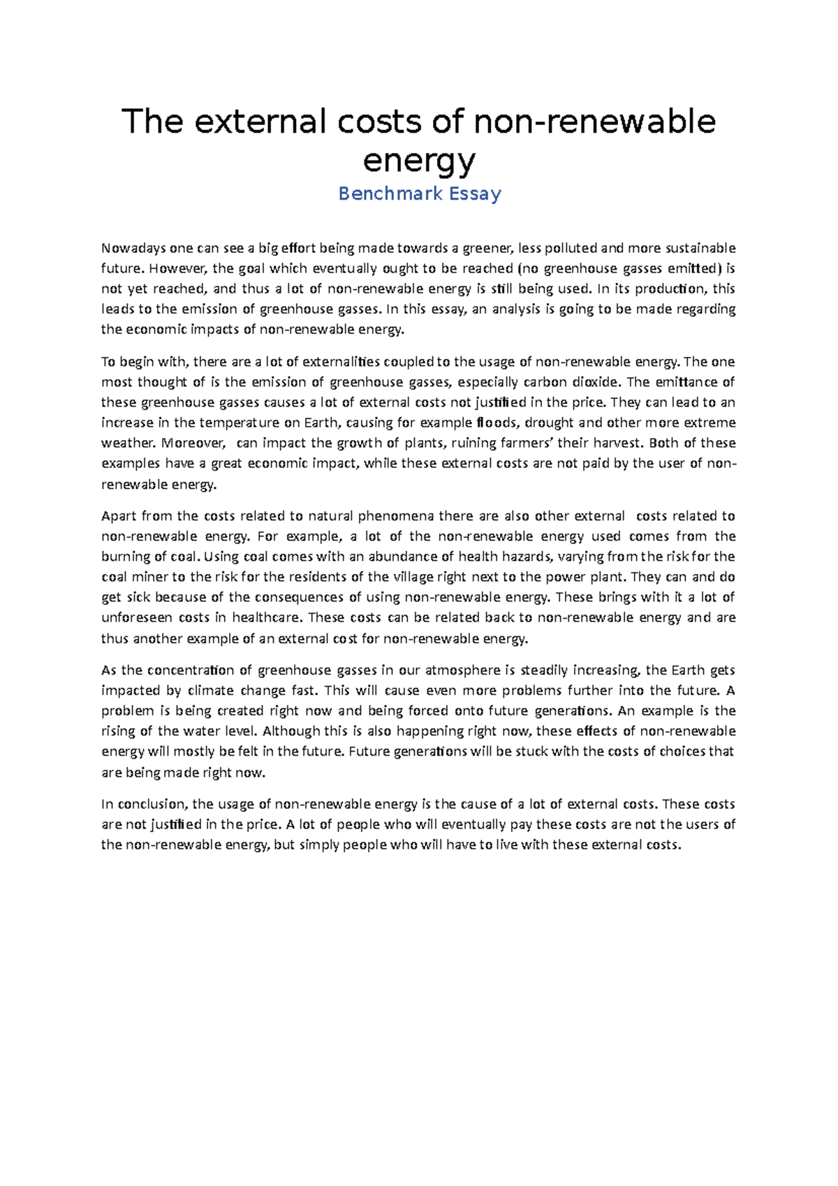 The Economic Impacts Of Non The External Costs Of Non renewable the-economic-impacts-of-non-the-external-costs-of-non-renewable