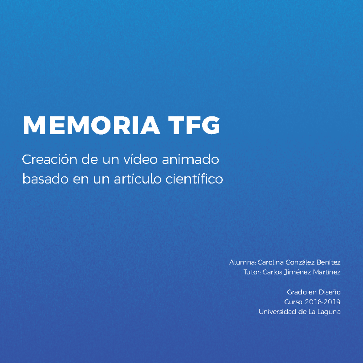 Creacion de un video animado basado en un articulo cientifico ...