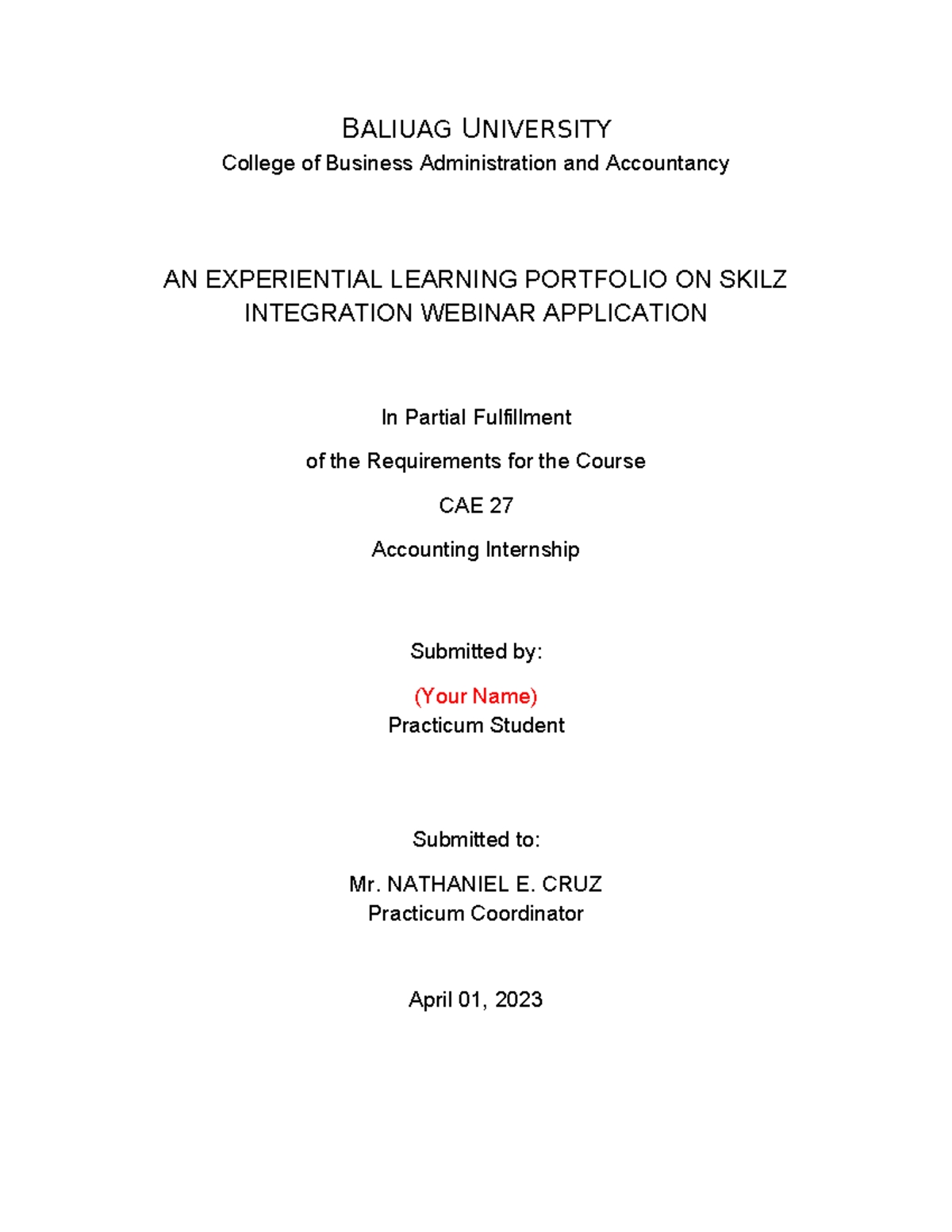 BU-CBAA-F25-AI-Portfolio-Cover Page-Title Page - BALIUAG UNIVERSITY ...