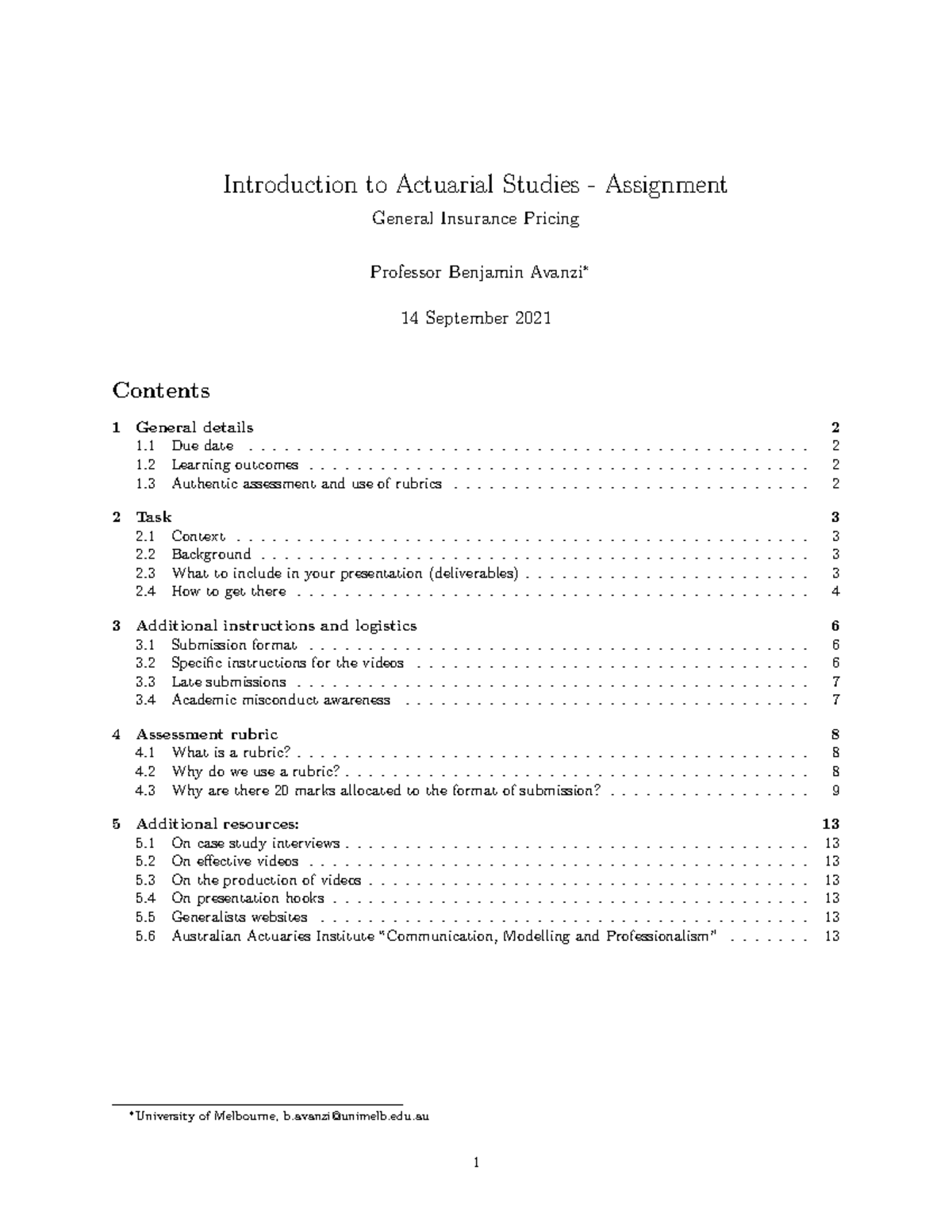 21 Ias Assignment Lecture Notes For Mst 2021 April Introduction To