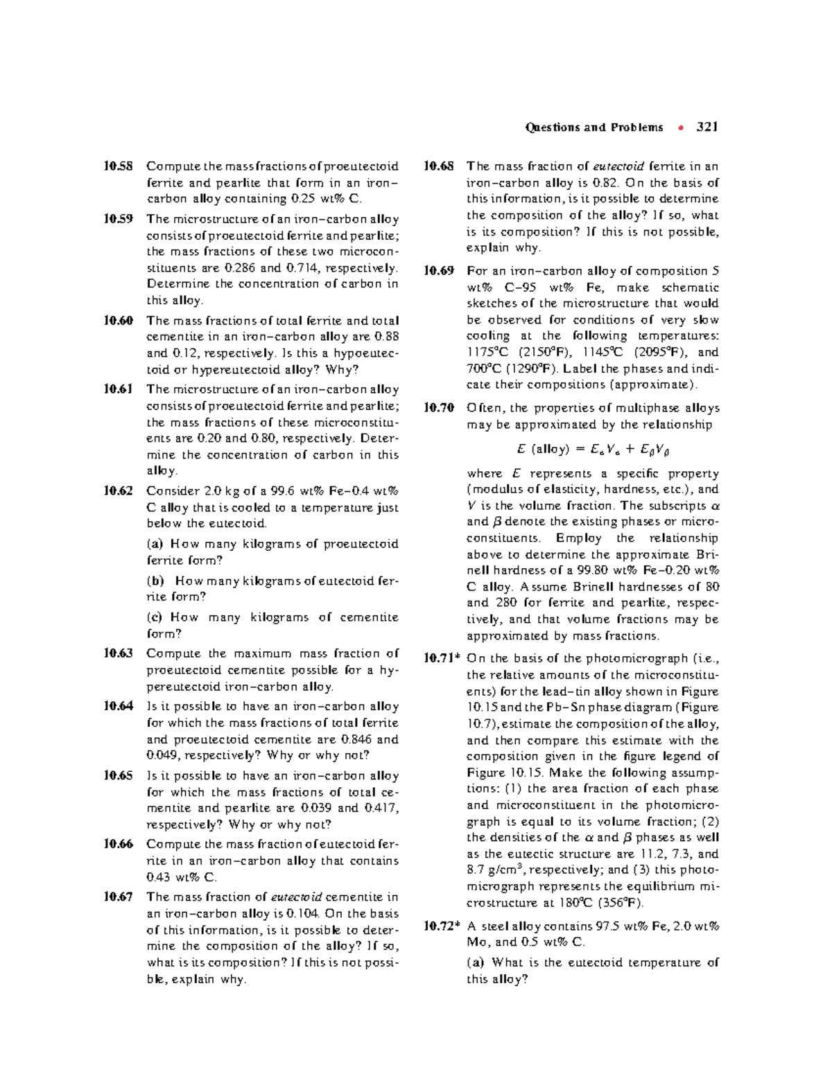 Fundamentals of Materials Science and Engineering 5th ed-35 - Questions ...