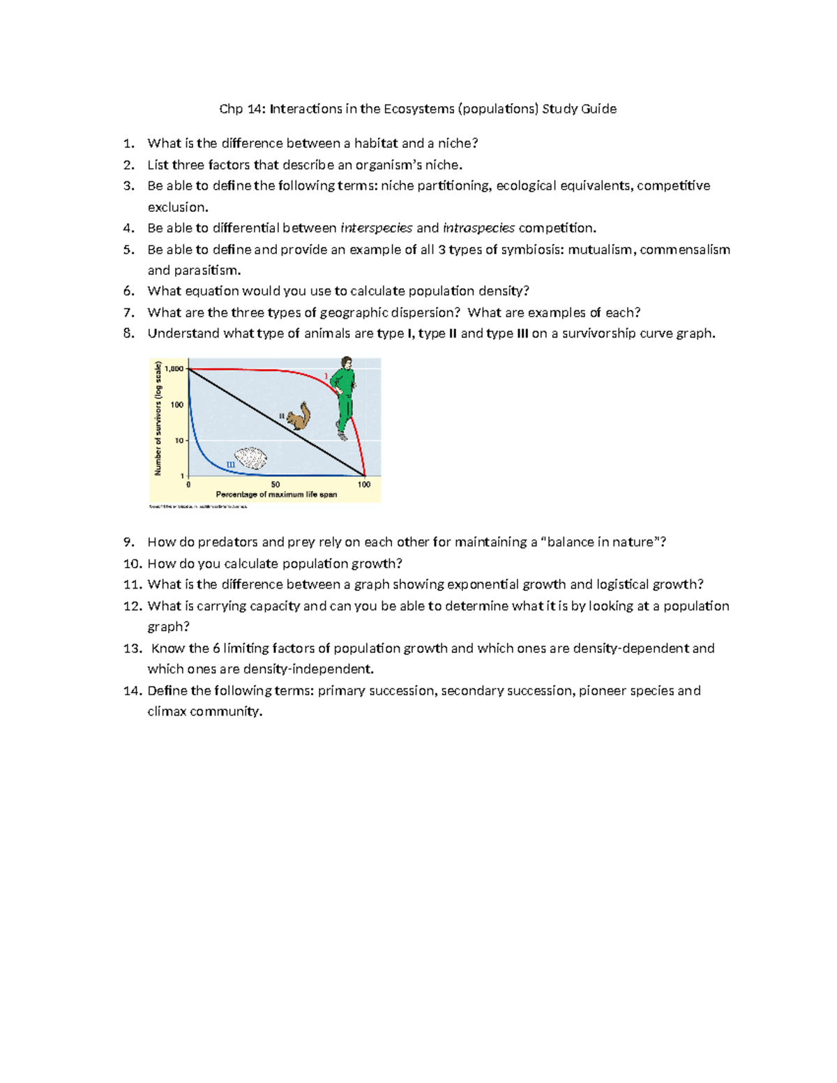 Chp+14+interactions+between+ecosystems+study+guide - Chp 14 ...