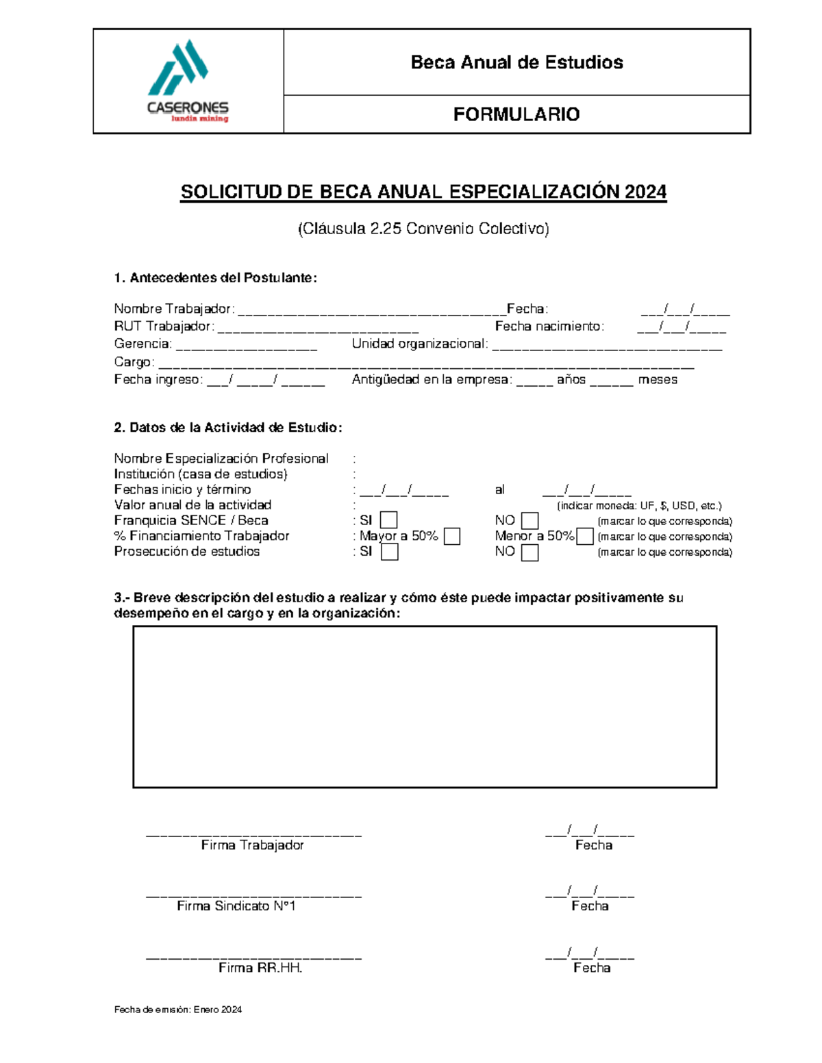 Formulario Beca Especializacion 2024 SN1 - Beca Anual de Estudios ...
