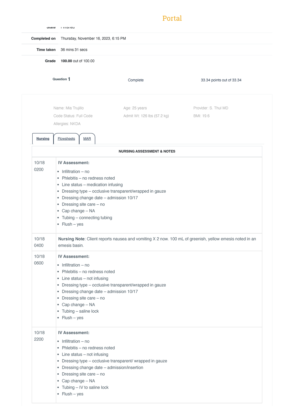 Mia Trujillo 25-years-old Attempt review - Started on Thursday ...