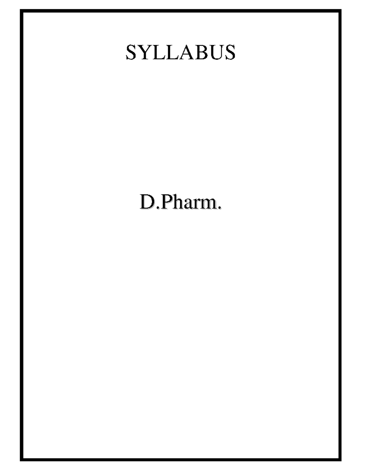 214 - SYLLABUS D D... ORDINANCE, SCHEME & SYLLABUS FOR DIPLOMA IN ...