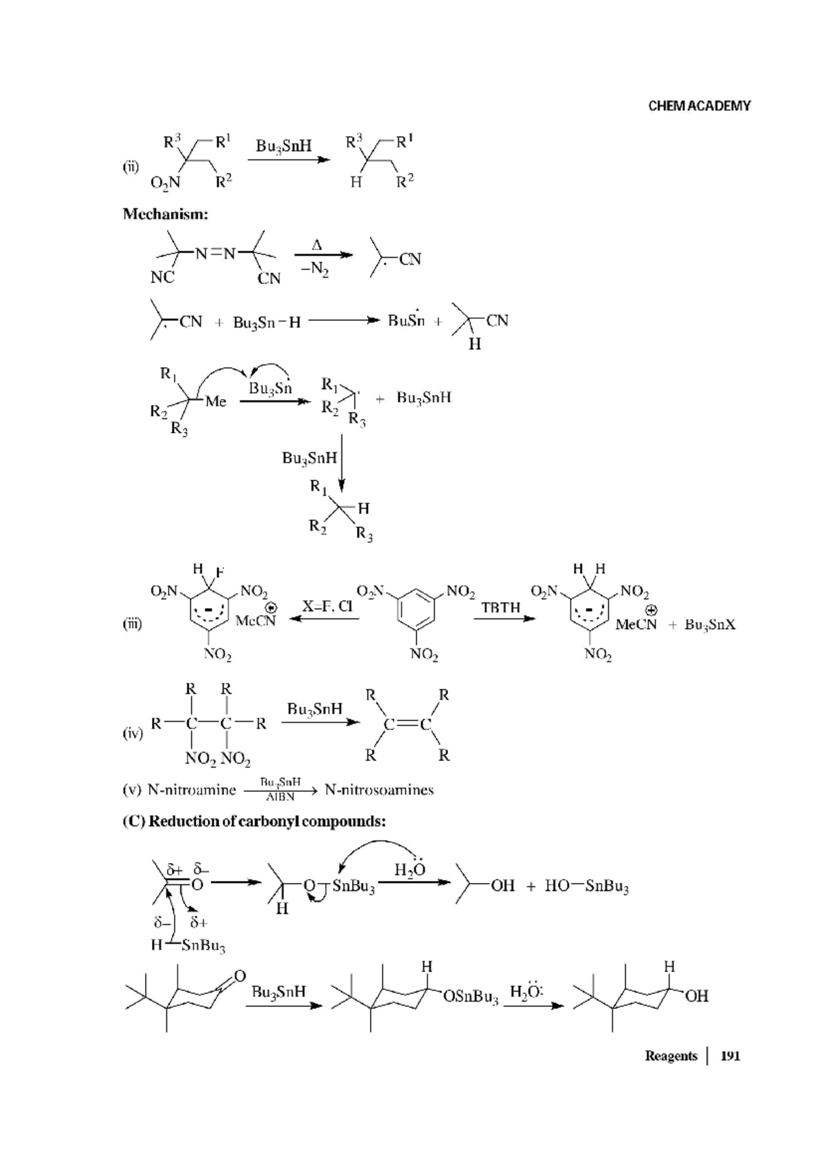 Reaction-Mechanism-with solution - Organic Chemistry - Studocu
