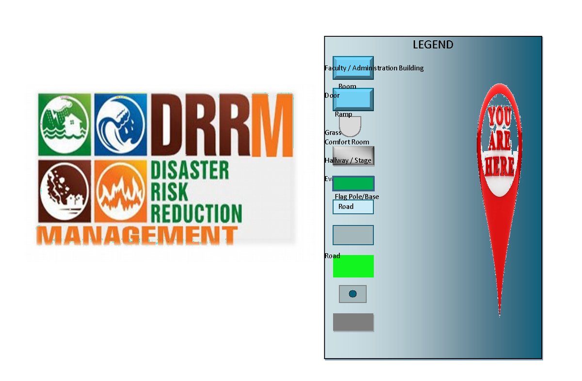 EVAC-PLAN - Sample - LEGEND Faculty Admin stration Building Room Door ...
