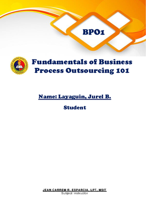 BPO1-Module 4- Final - ASSIGNMENTS - Fundamentals of Business Process ...