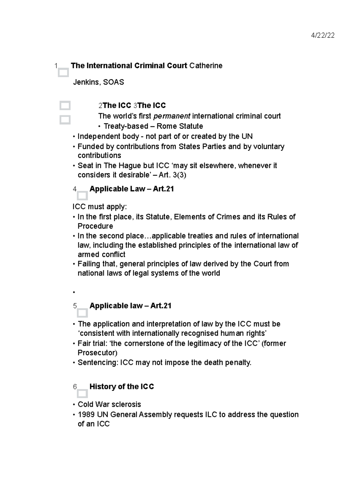 JRR - ICC - Powerpoint - 2014-15 - Compatibility Mode - 4/22/ 1 The ...