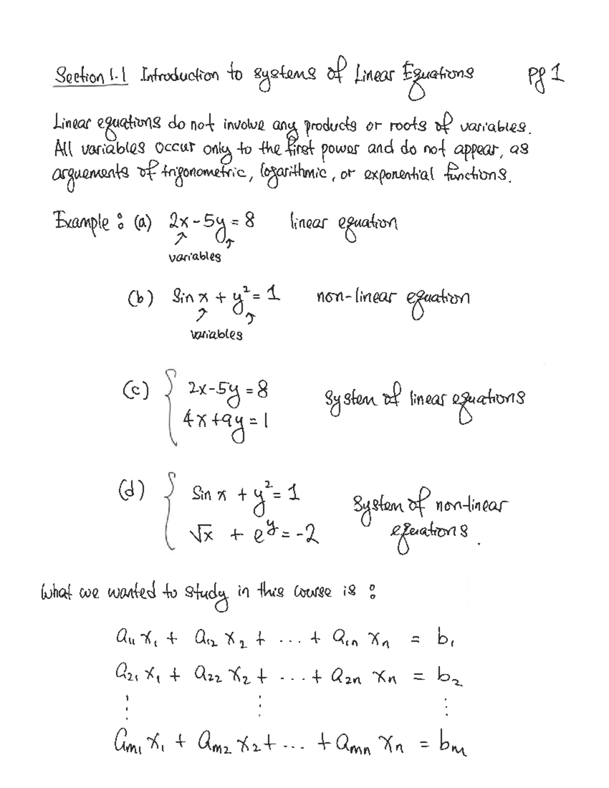Lecture 01 Notes - MATH 332 - Studocu