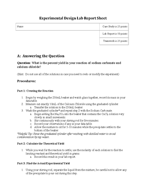 Online Molecular Models - Molecular Models Lab Report Sheet Part I ...