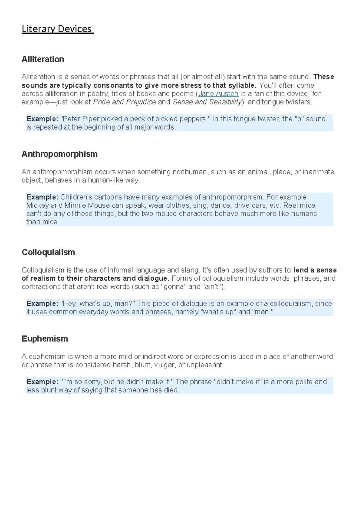 Literary-Devices - gqwtaws - Literary Devices Alliteration Alliteration ...