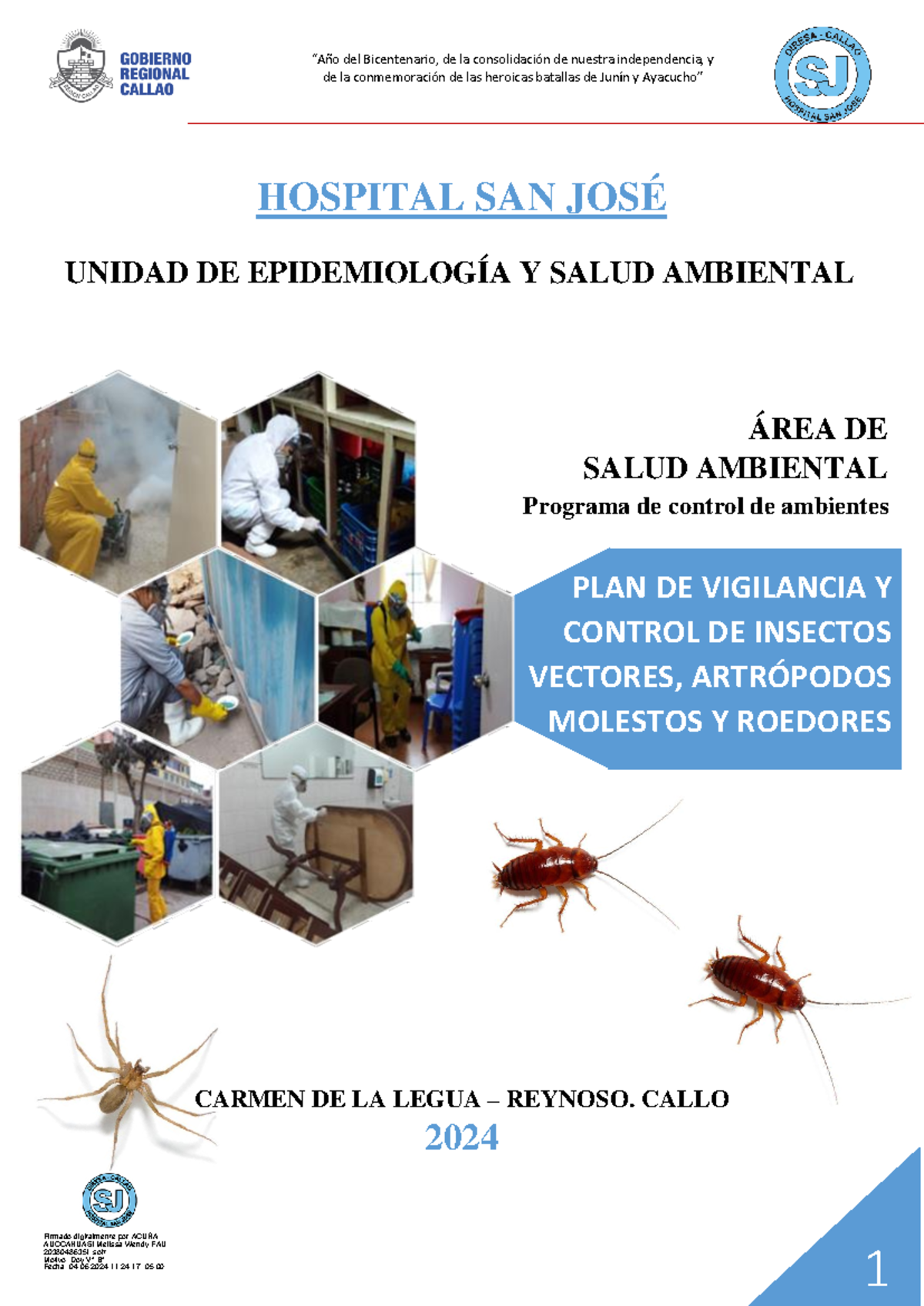 5647873 plan de vigilancia y control de insectos vectores artropodos ...