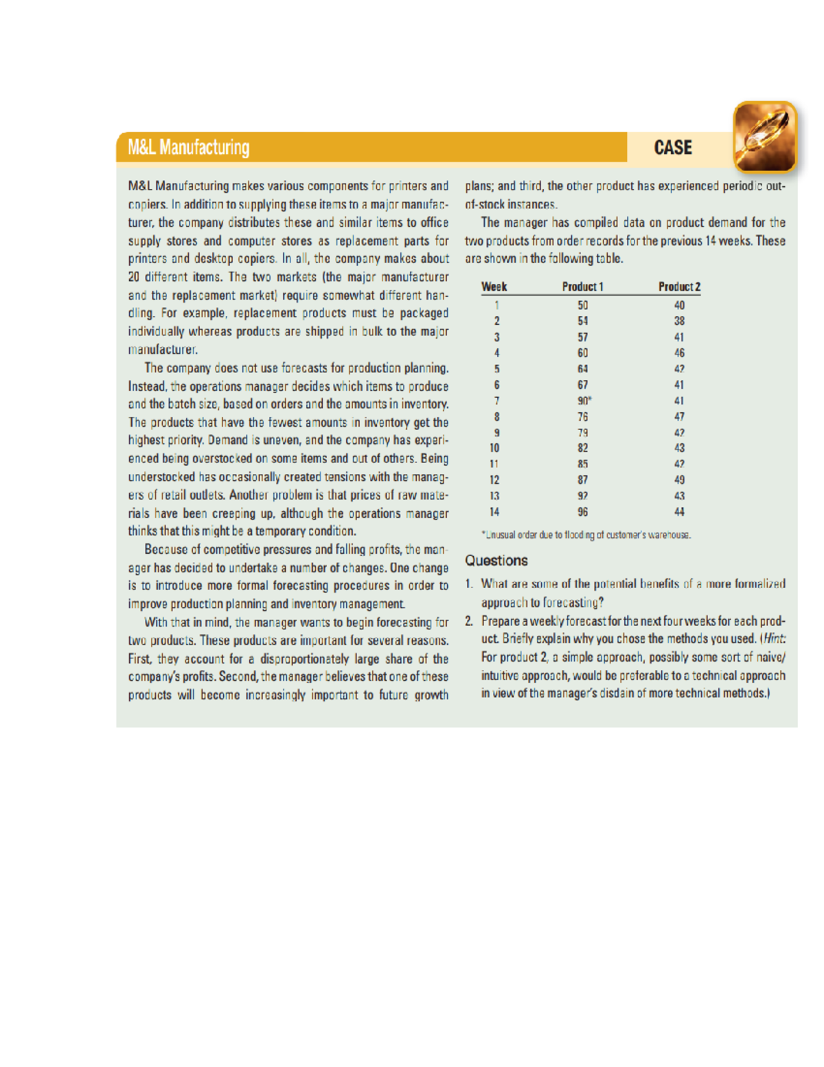 Case study - Financial Management - Studocu