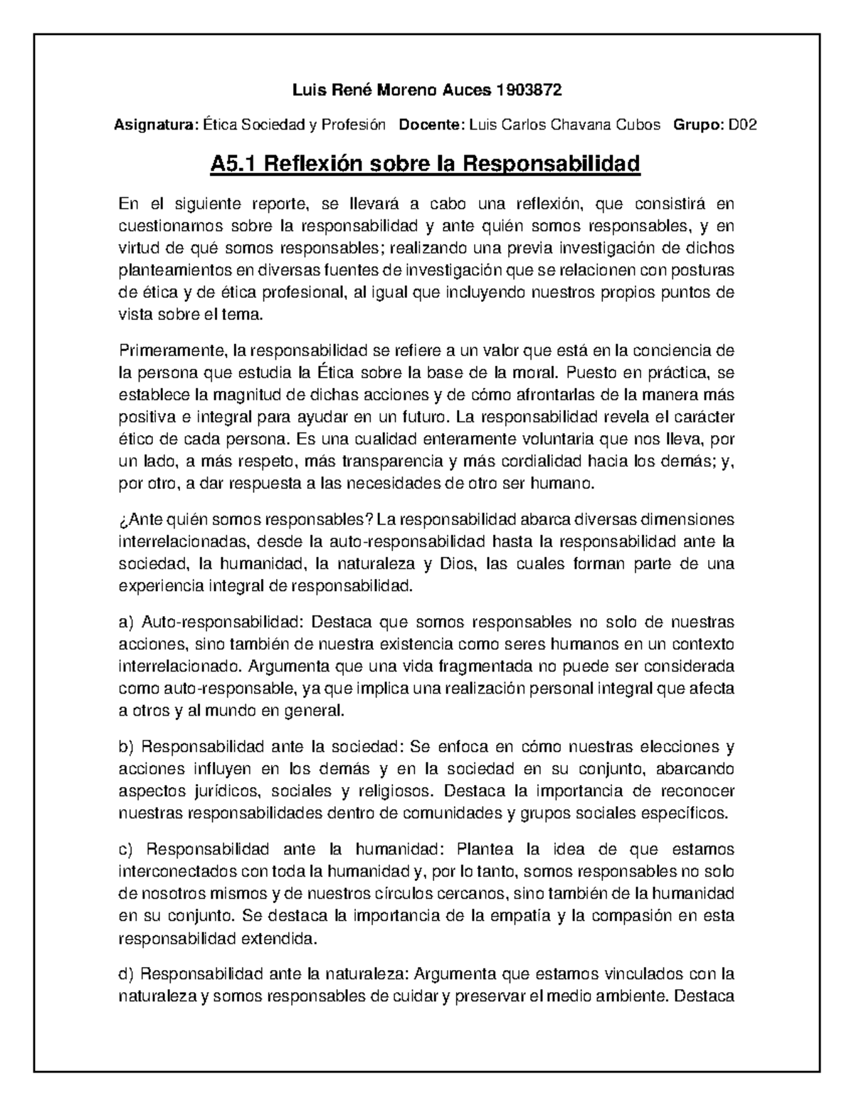 A5 1 Reflexion - Actividades Nexus - Luis René Moreno Auces 1903872 ...