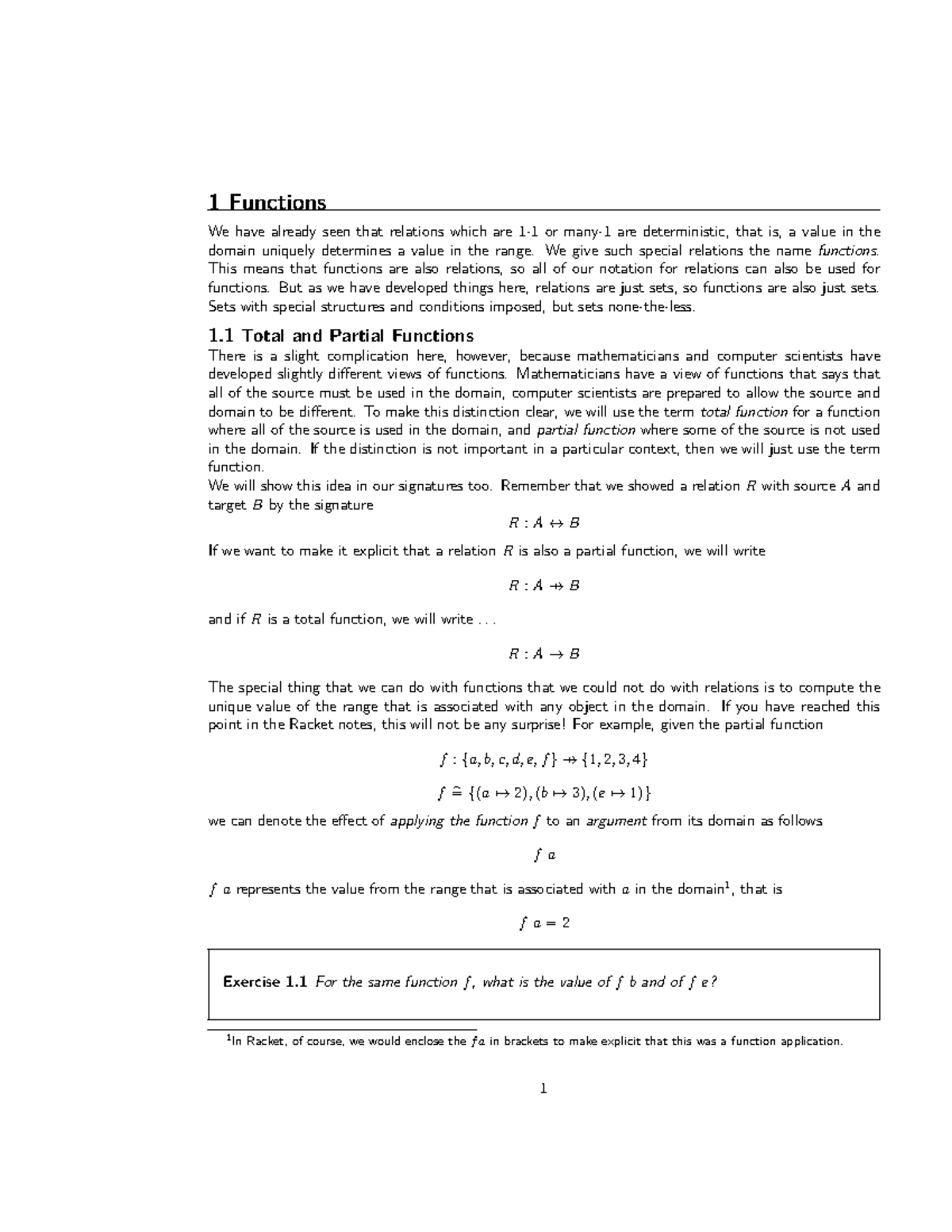 Functions - Summary Programming - 1 Functions We have already seen that ...