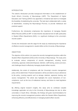 IMD262 group assignment - SCHOOL OF INFORMATION SCIENCE COLLEGE OF ...