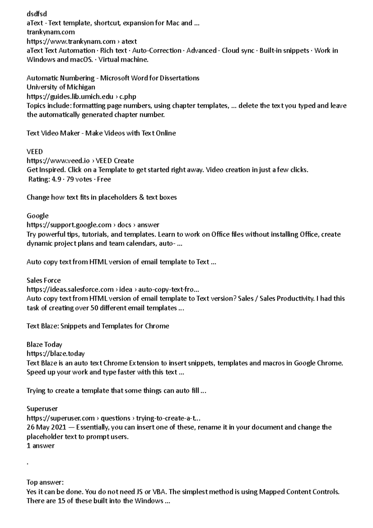 Test (7) - Copy - sdfsdfsd - dsdfsd aText - Text template, shortcut ...