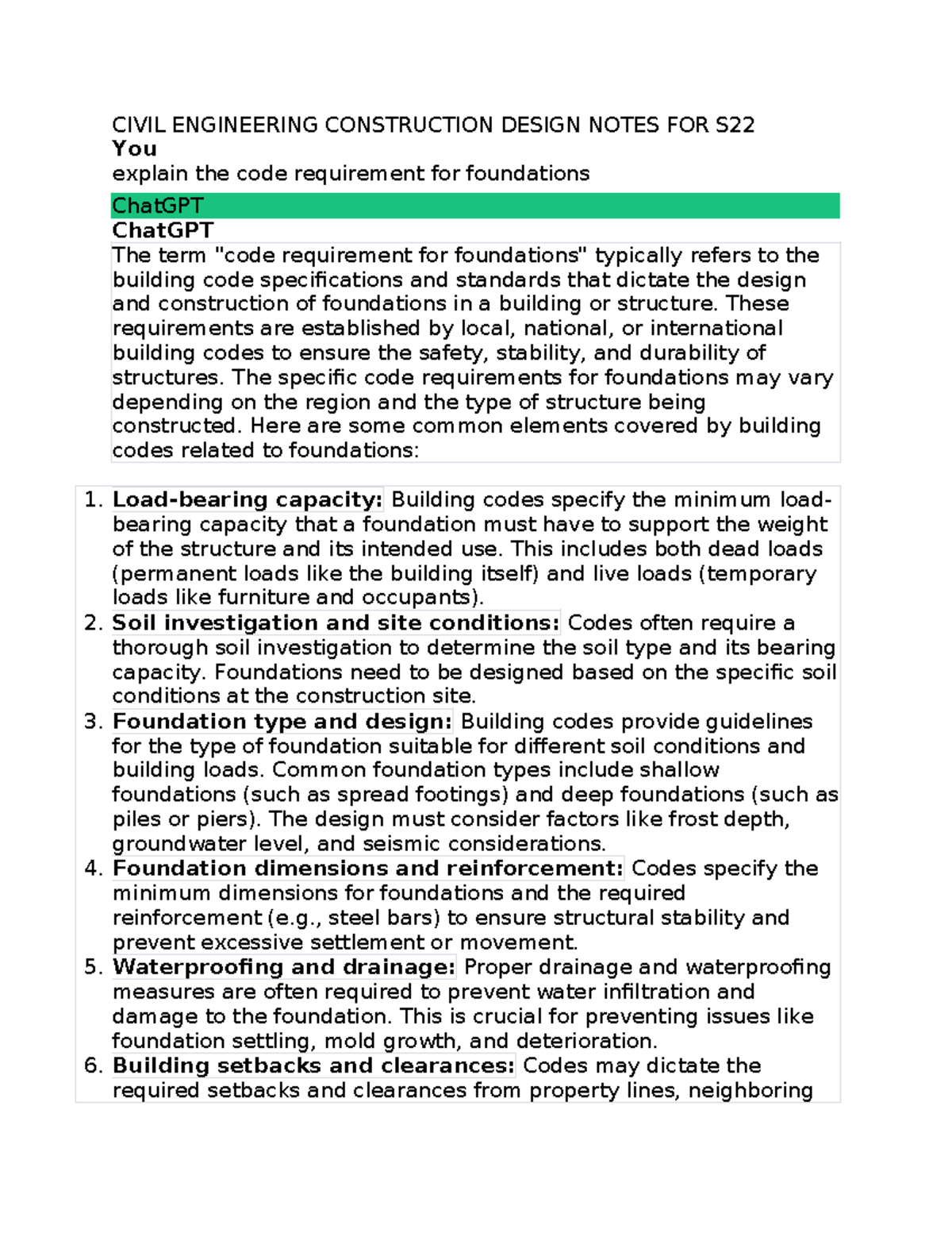 CECD S22 - CIVIL ENGINEERING CONSTRUCTION DESIGN NOTES FOR S You ...
